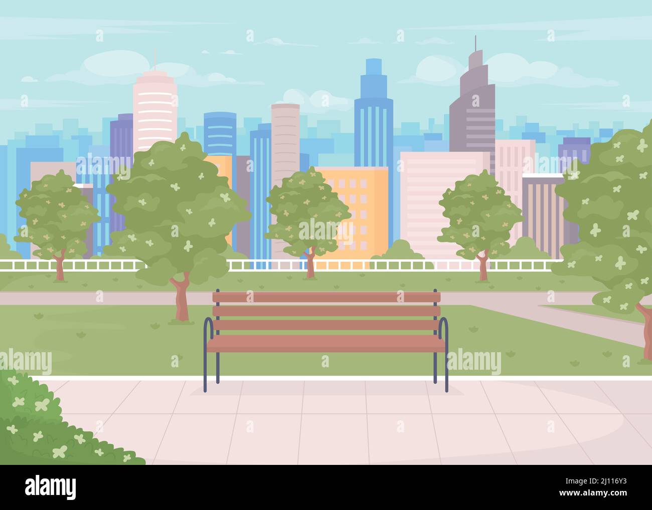 Neighborhood park people Stock Vector Images - Alamy