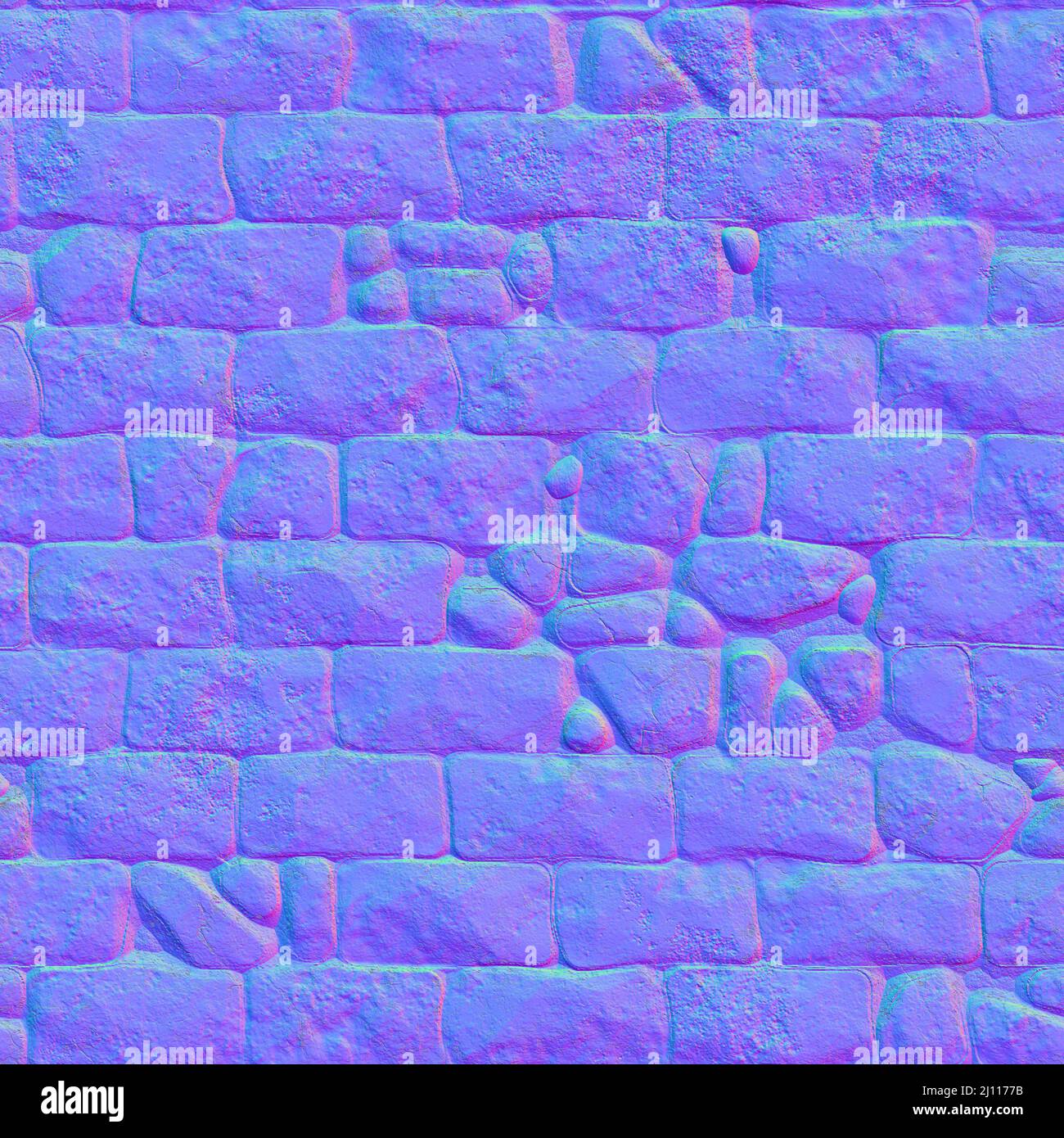 Normal map bricks texture, normal mapping Stock Photo - Alamy