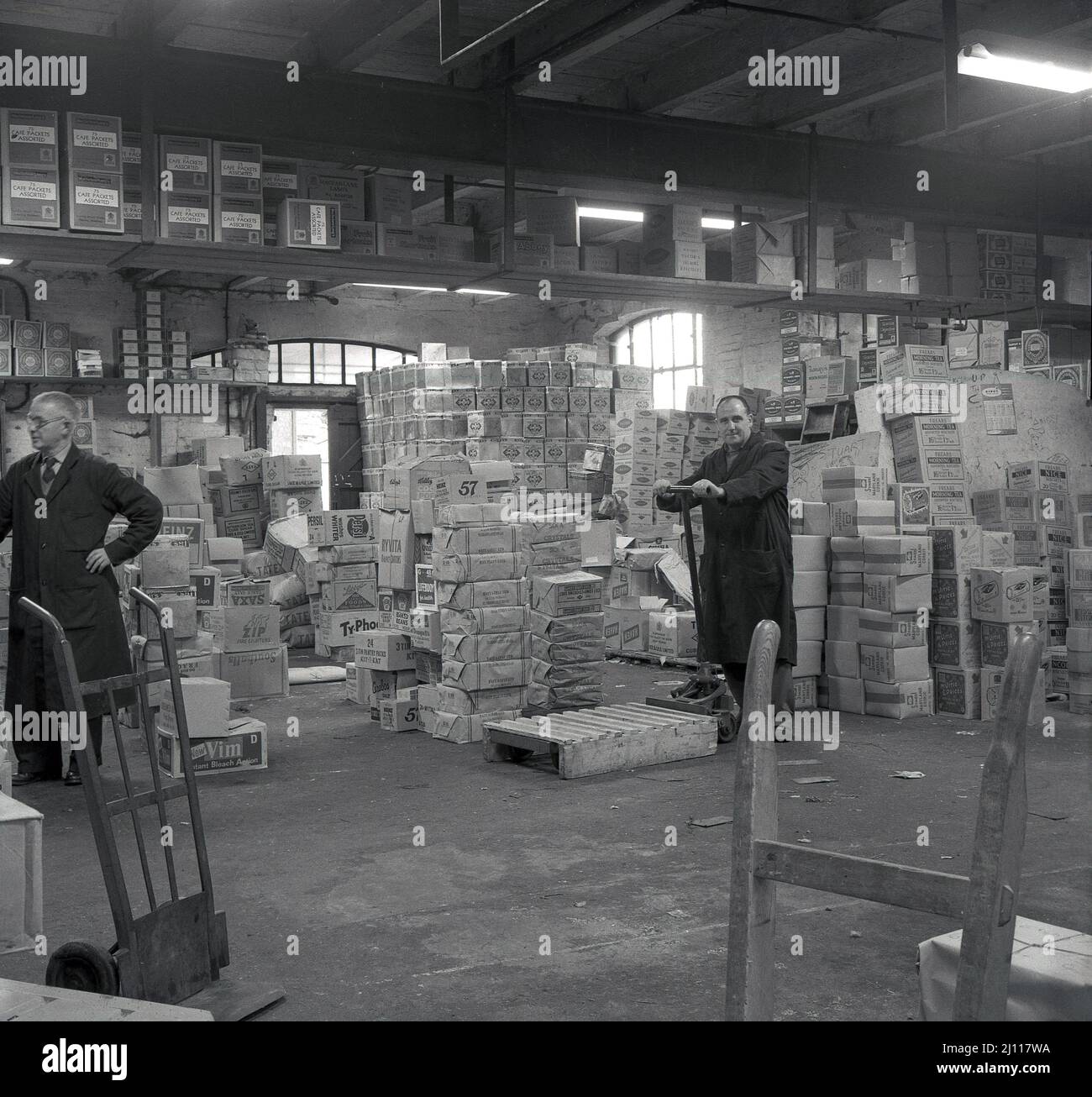 Warehouse interior 1950s hi-res stock photography and images - Alamy