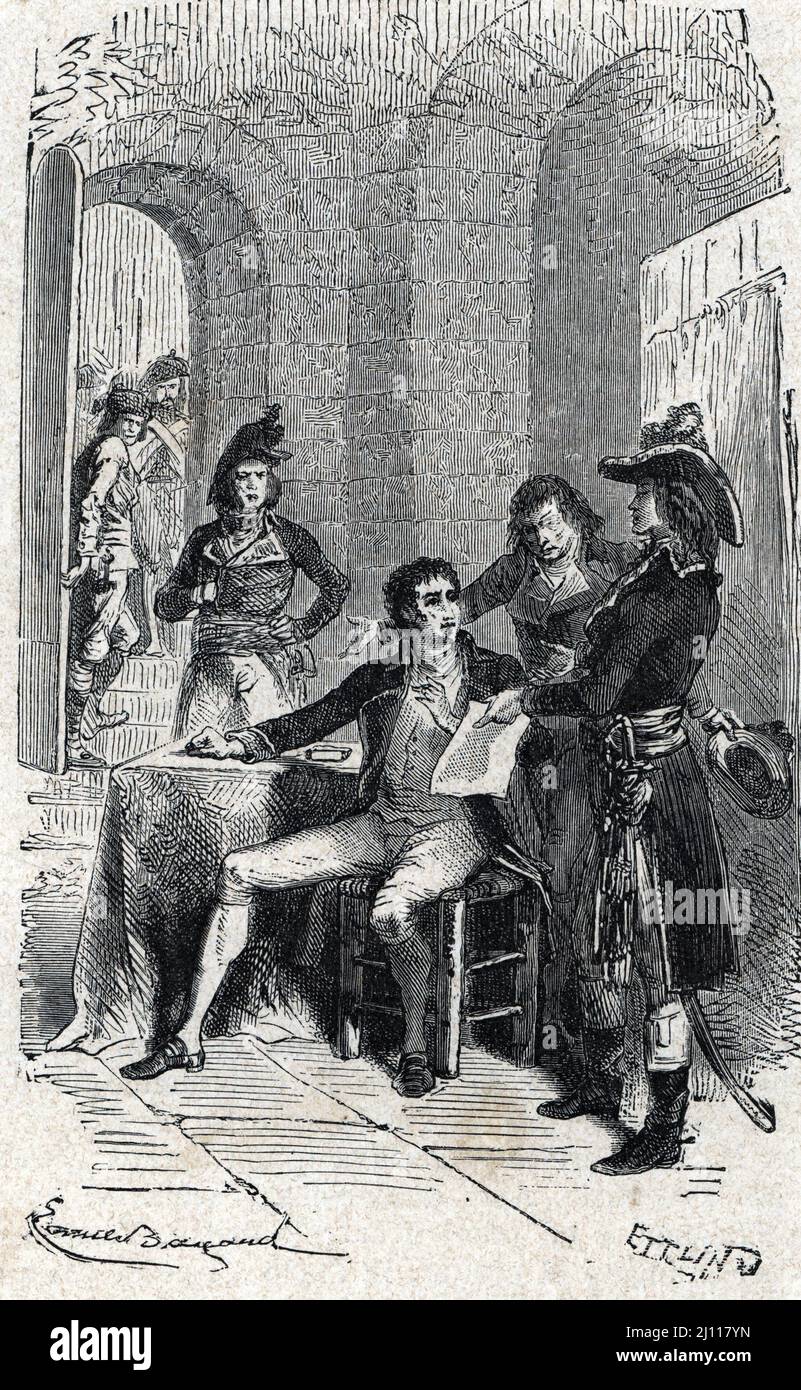 "Evasion de l'amiral britannique William Sidney Smith (1764-1840 ...