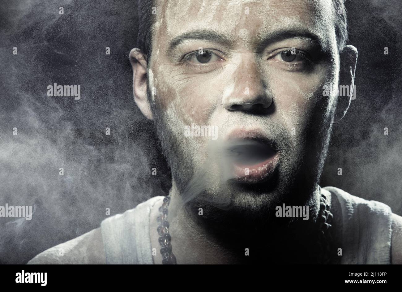 Smoking flour hi-res stock photography and images - Alamy