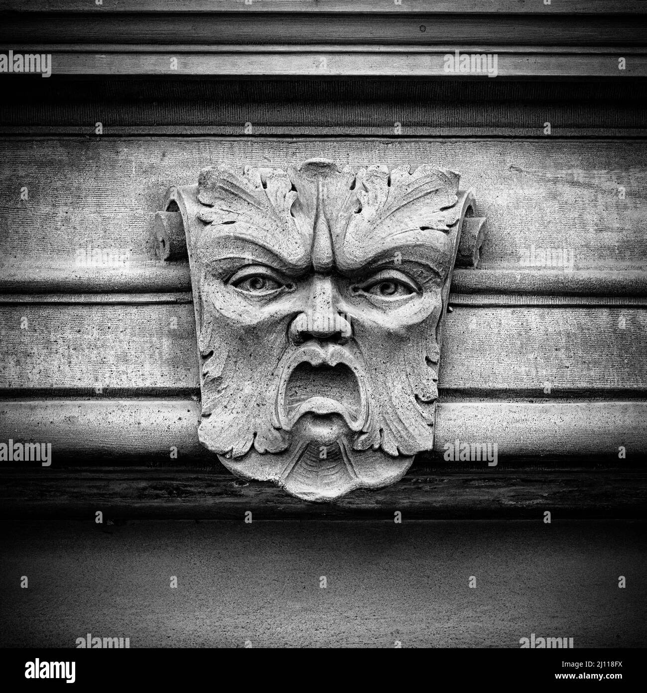 Antique grotesque Black and White Stock Photos & Images - Alamy