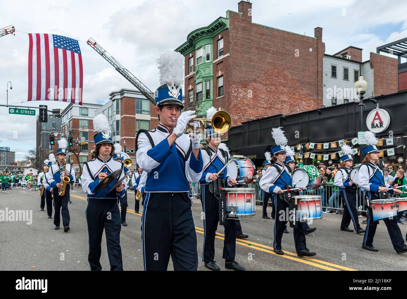 Danvers high school falcon marching band hi-res stock photography and images - Alamy