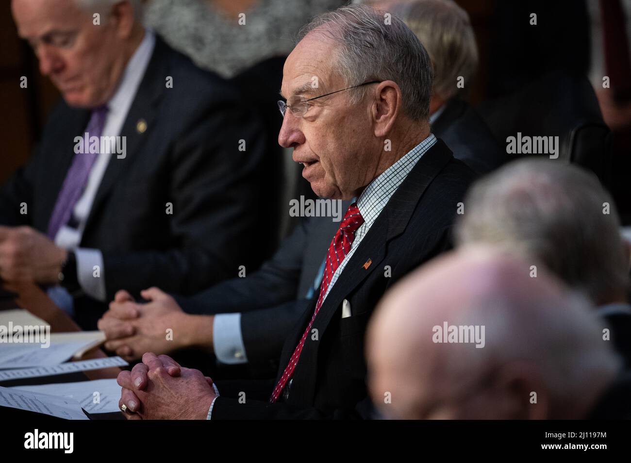 Washington, USA. 21st Mar, 2022. Senator Chuck Grassley (R-IA ...