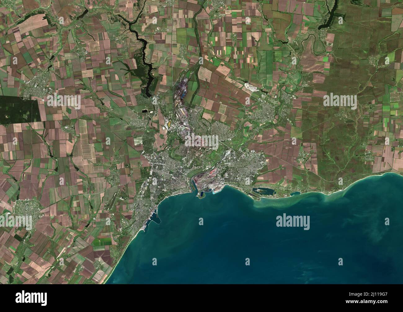 Azov sea aerial hi-res stock photography and images - Alamy