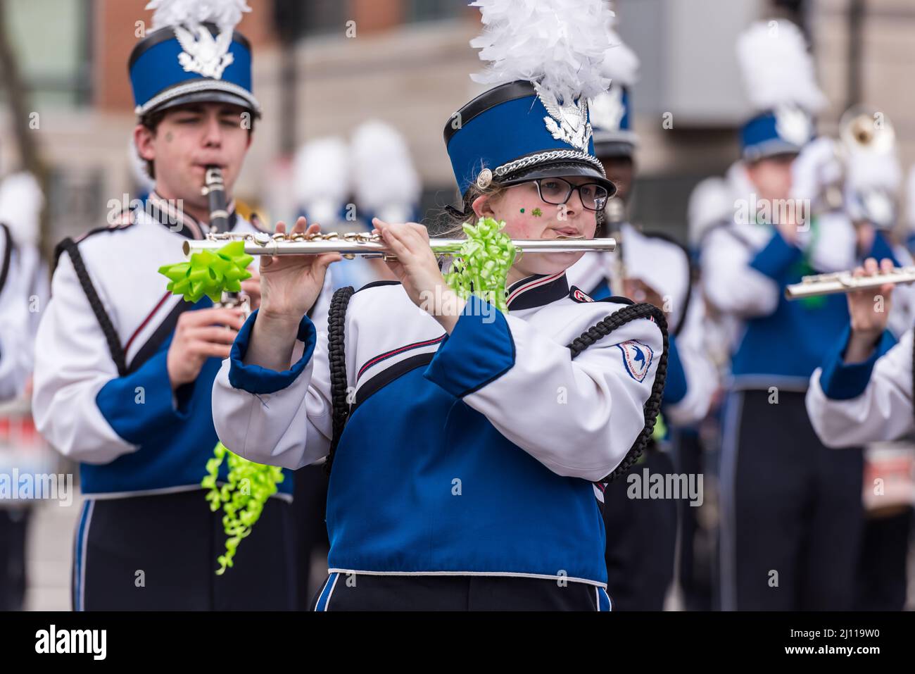 Danvers high school falcon marching band hi-res stock photography and images - Alamy