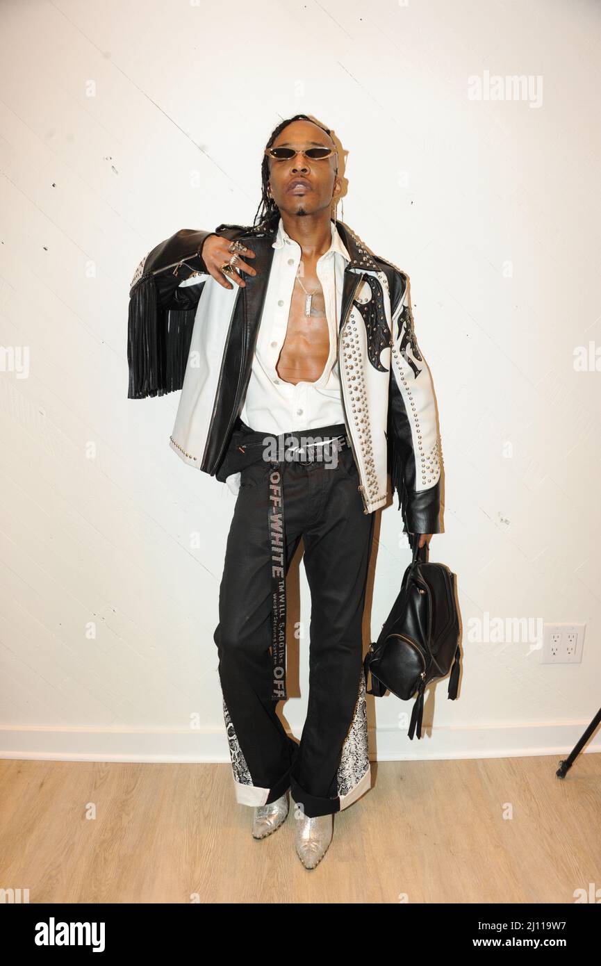 R&B singer and model Brandon Jerrod in NYC 3/18/2022, photos by Nadja ...
