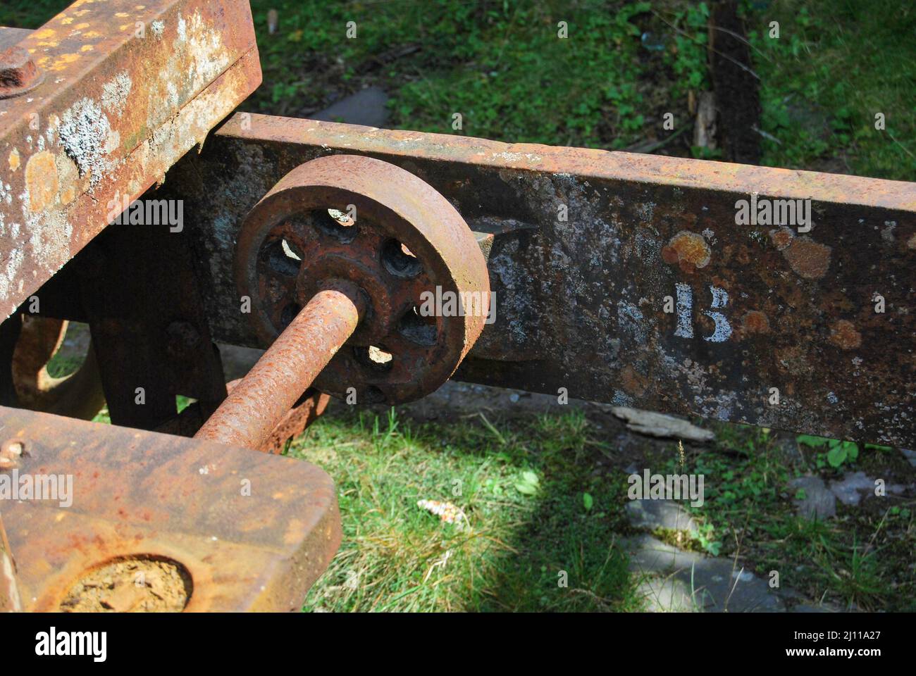 This photo was taken at the Dinorwic Quarry in wales. It is a photo of ...