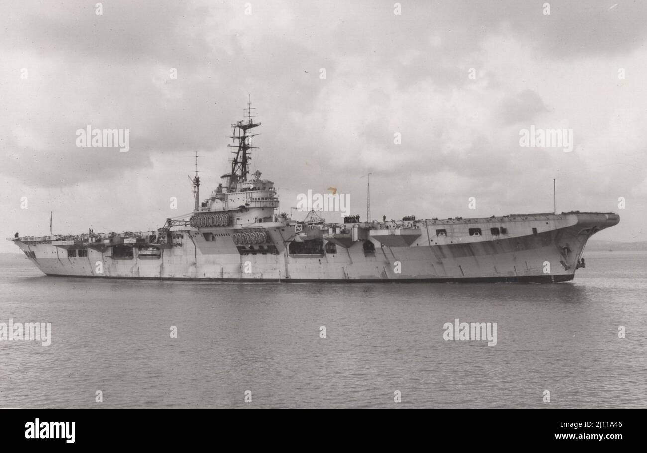 Colossus class aircraft carriers hi-res stock photography and images ...