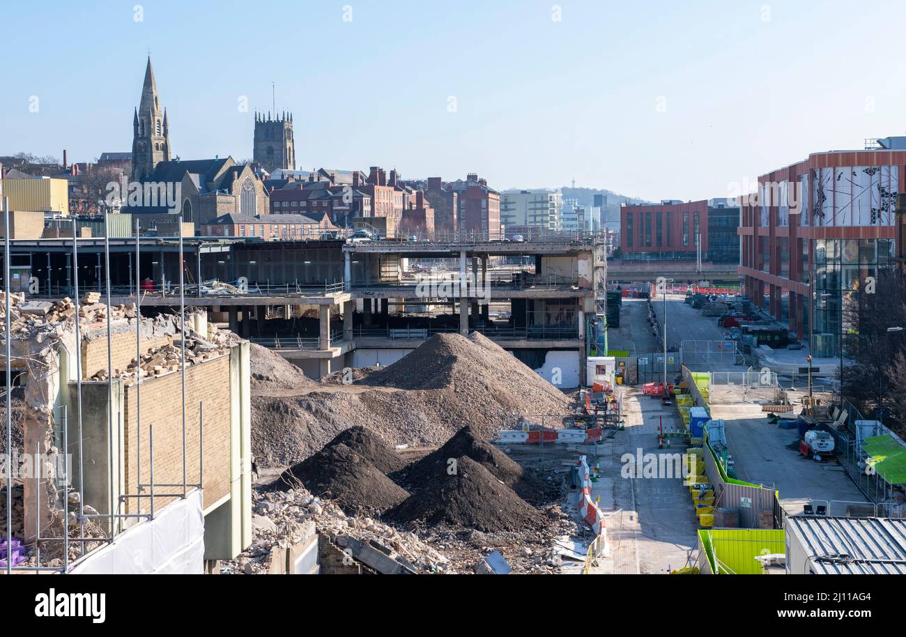 Old broadmarsh shopping centre hi-res stock photography and images - Alamy