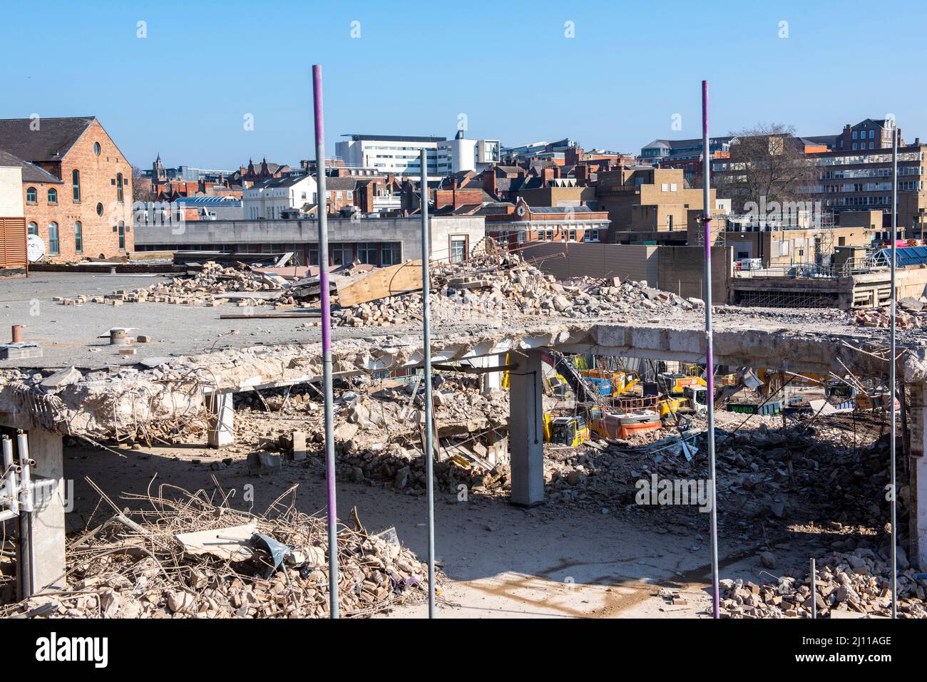 Old broadmarsh shopping centre hi-res stock photography and images - Alamy