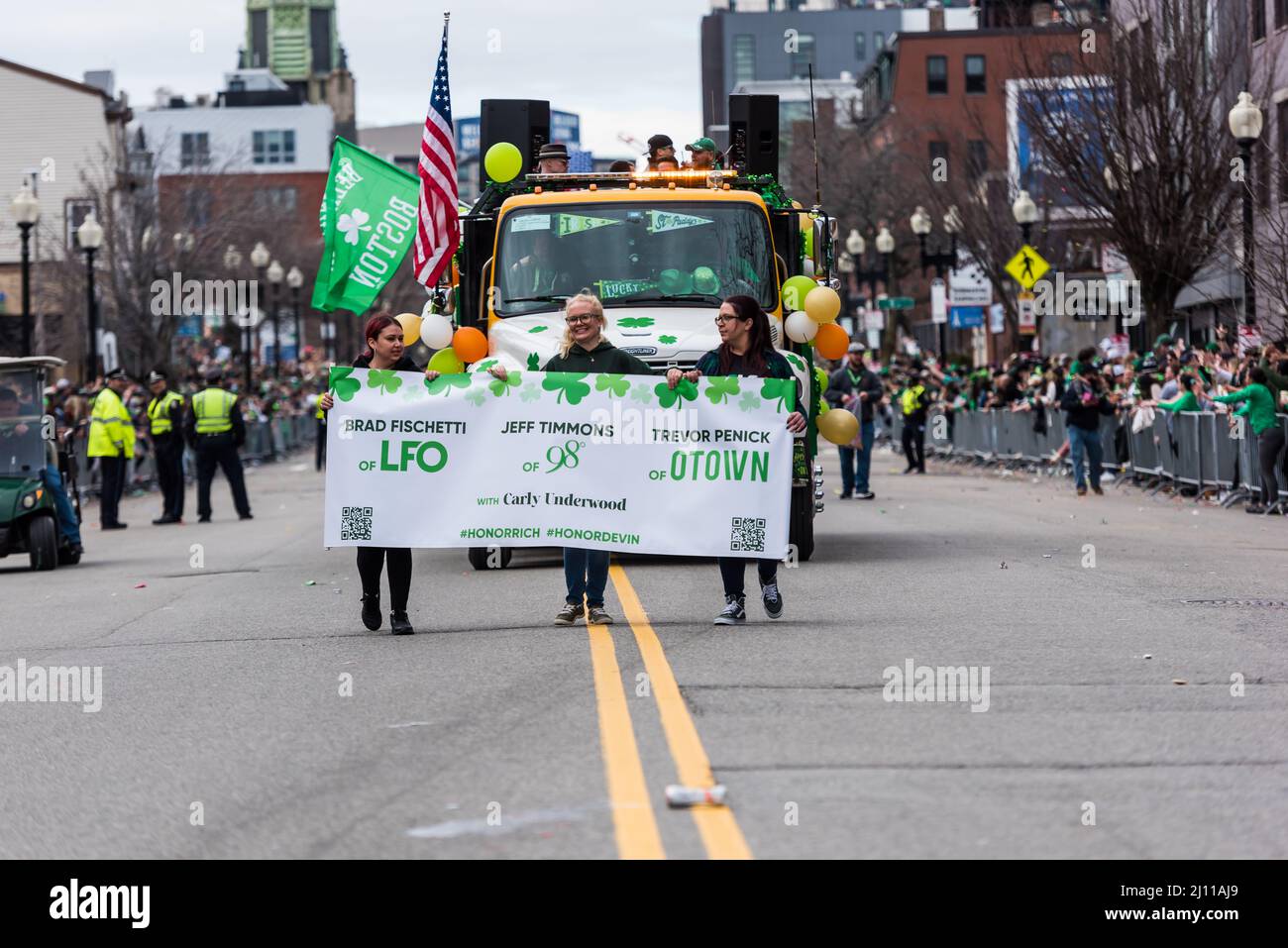 March 20, 2022, South Boston St. Patrick's Day Parade, produced by the ...