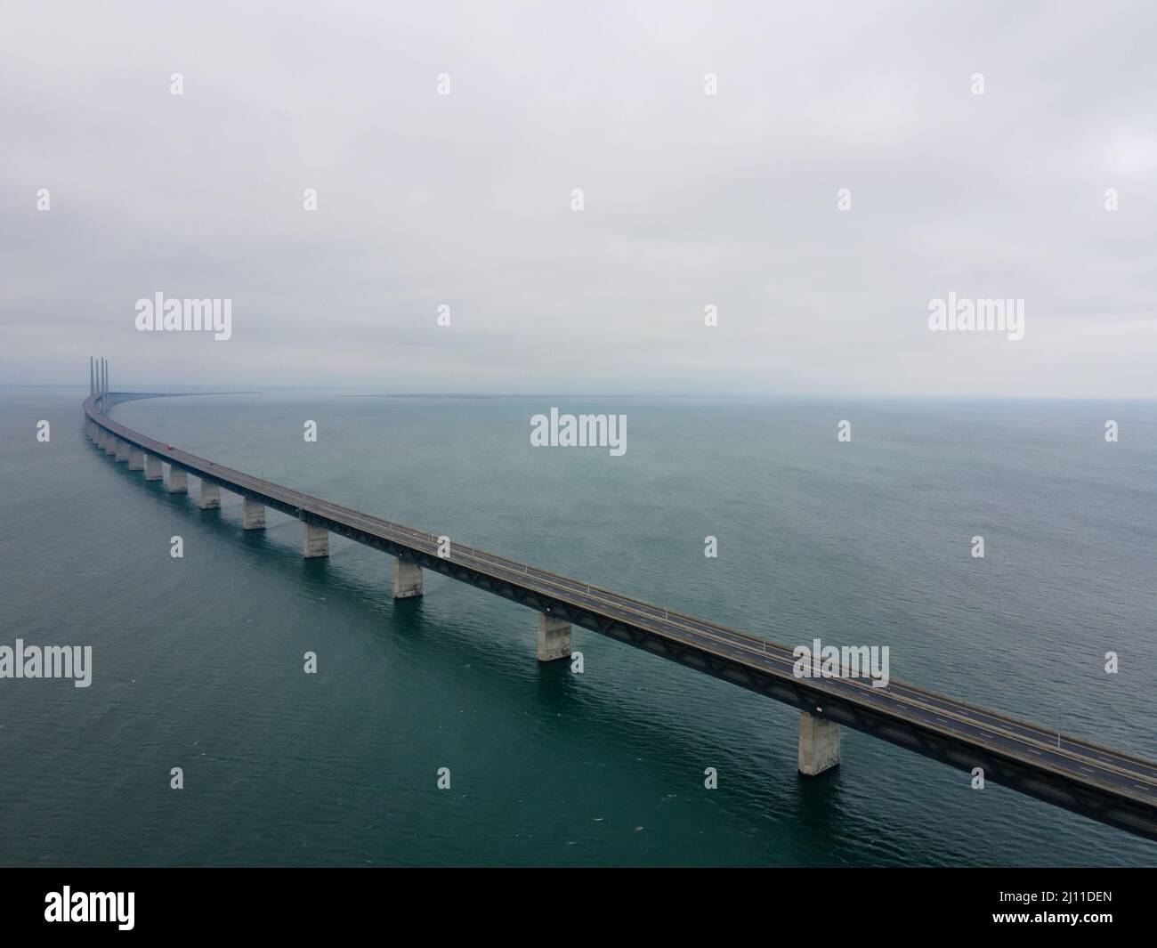 øresund bridge drone hi-res stock photography and images - Alamy