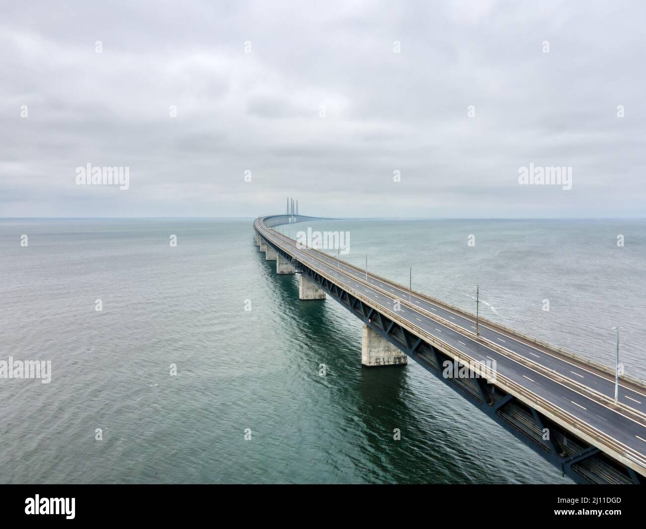 øresund bridge drone hi-res stock photography and images - Alamy