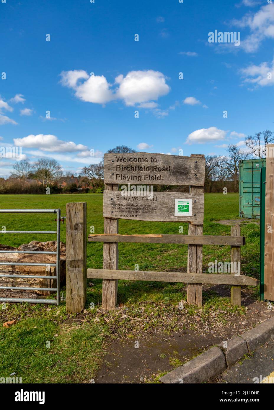 Playing field road hi-res stock photography and images - Alamy