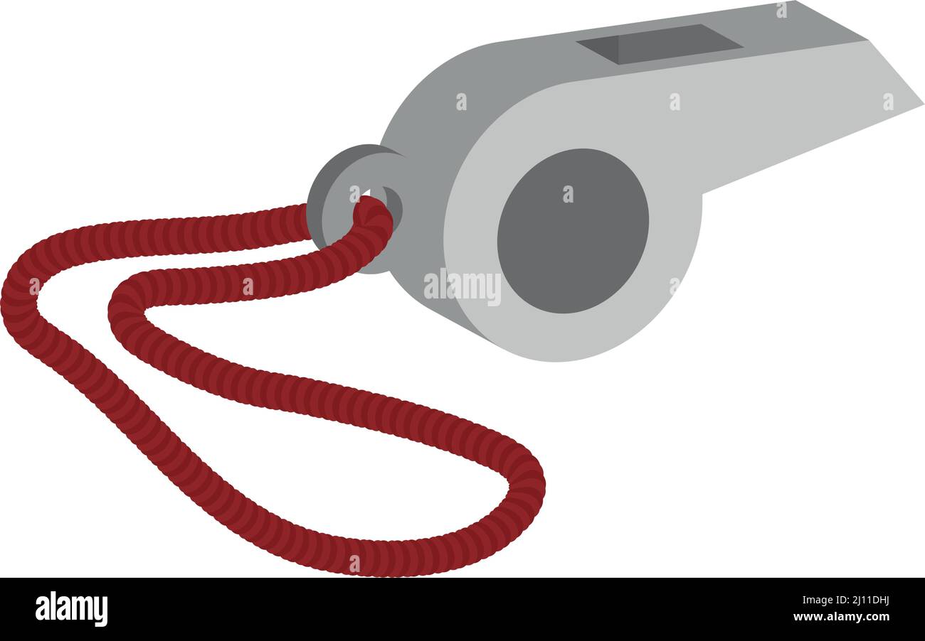 whistle with cord Stock Vector Image & Art - Alamy