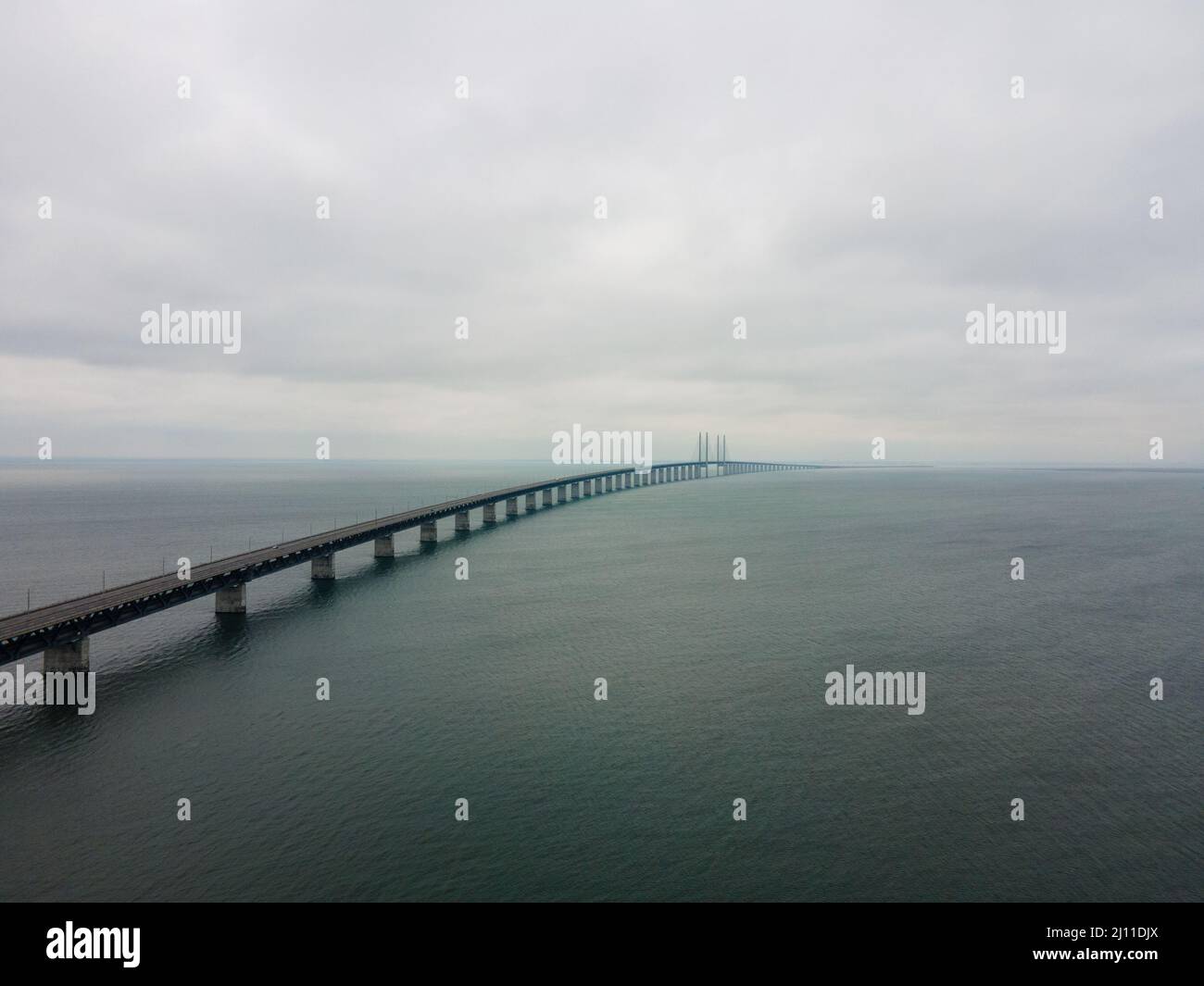 øresund bridge drone hi-res stock photography and images - Alamy