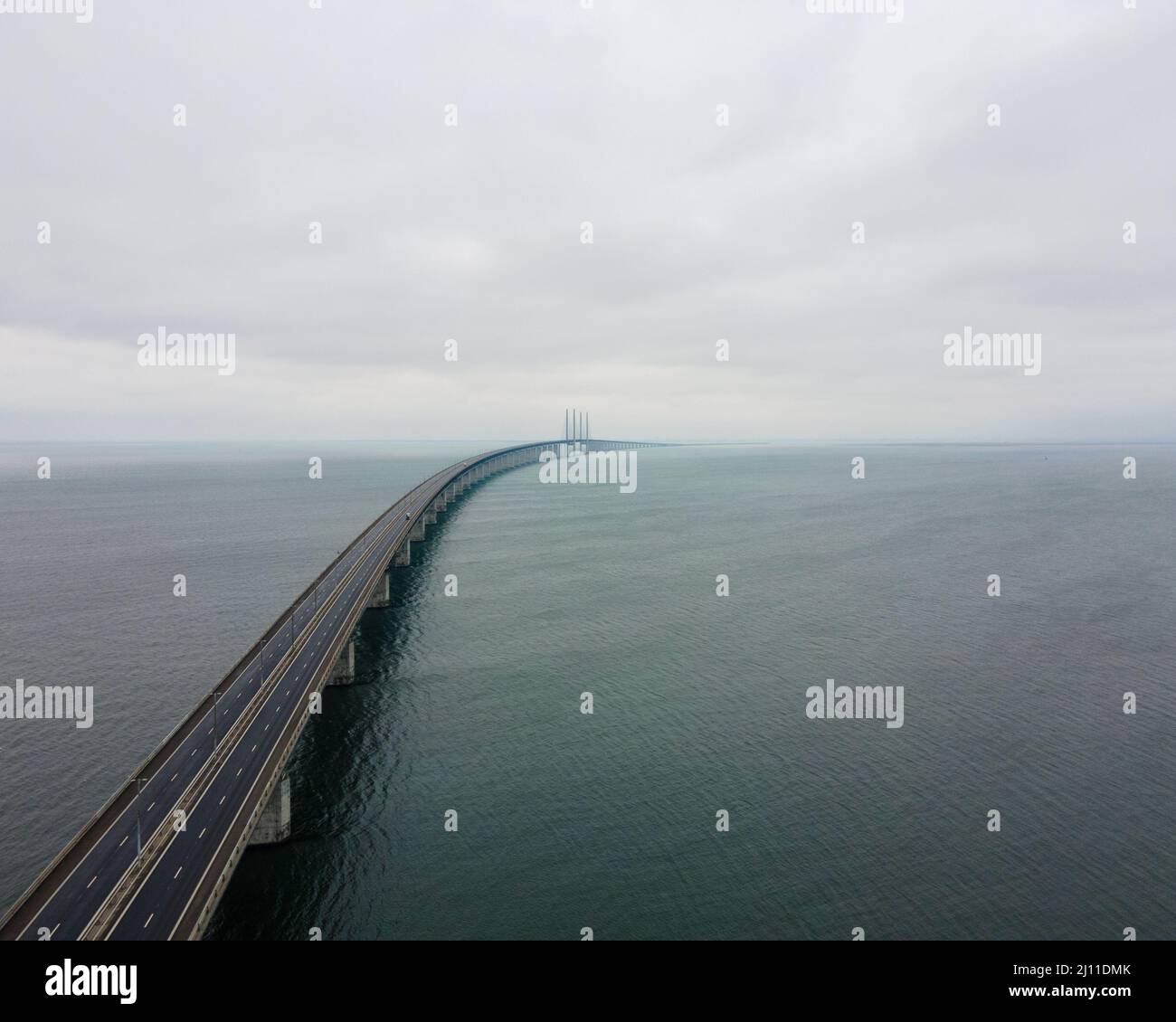 øresund bridge drone hi-res stock photography and images - Alamy