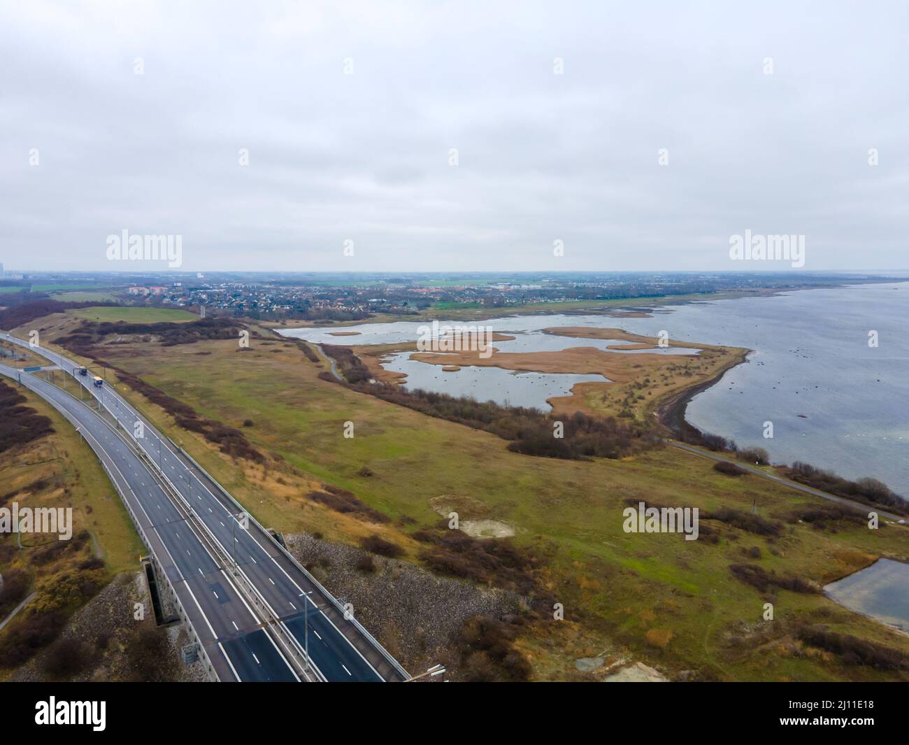 øresund bridge drone hi-res stock photography and images - Alamy
