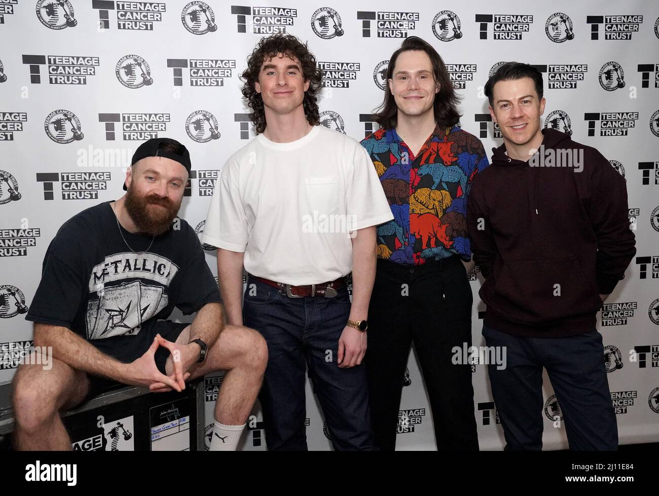 (left to right) Simon Delaney, Rob Damiani Matt Donnelly and Tom Doyle ...