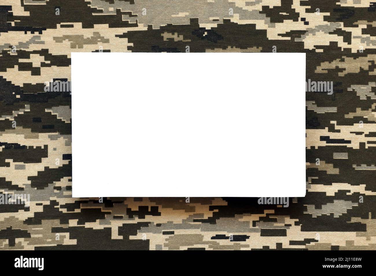 Camo Border Paper