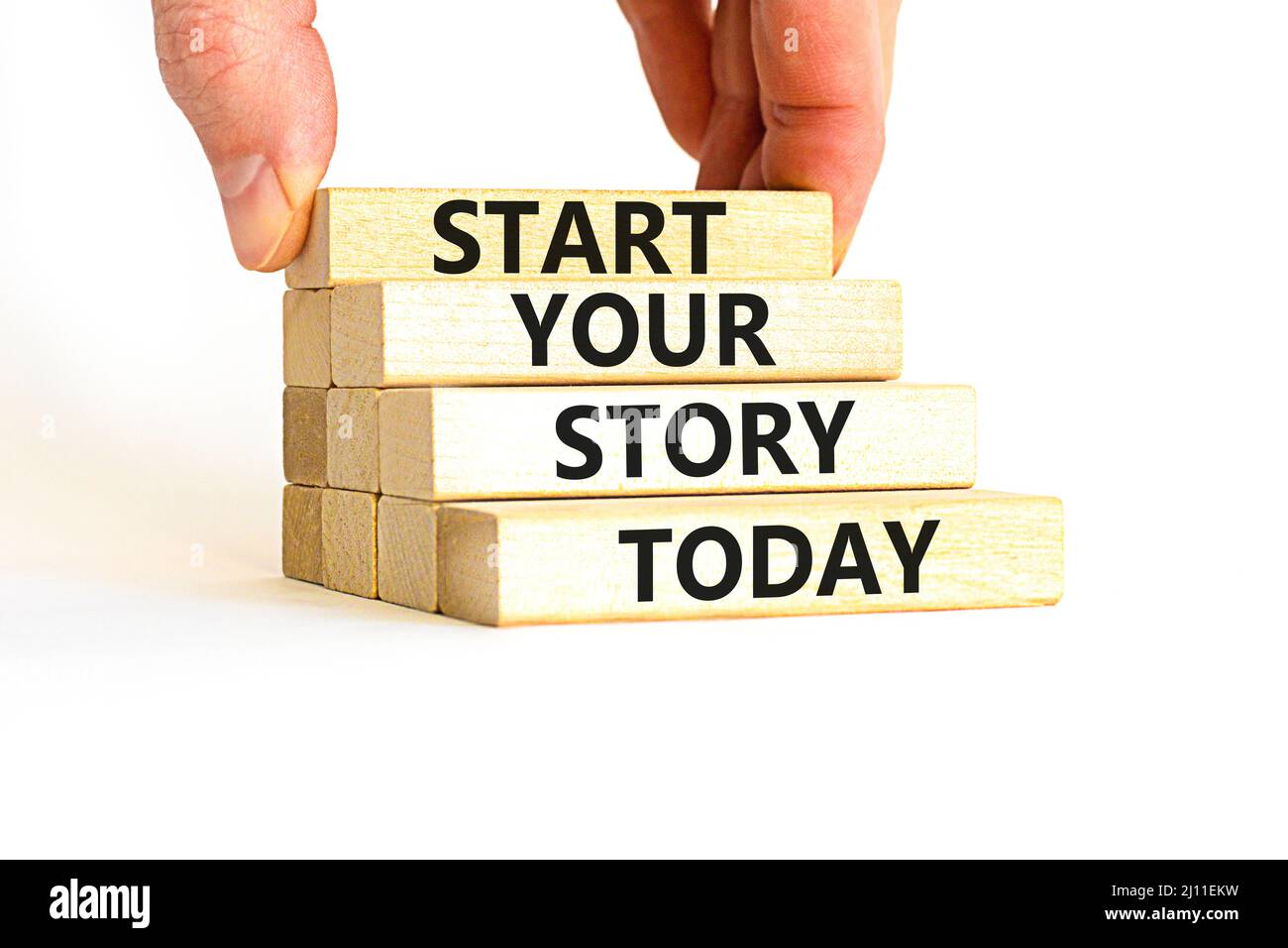 Start your story today symbol. Concept words Start your story today on ...