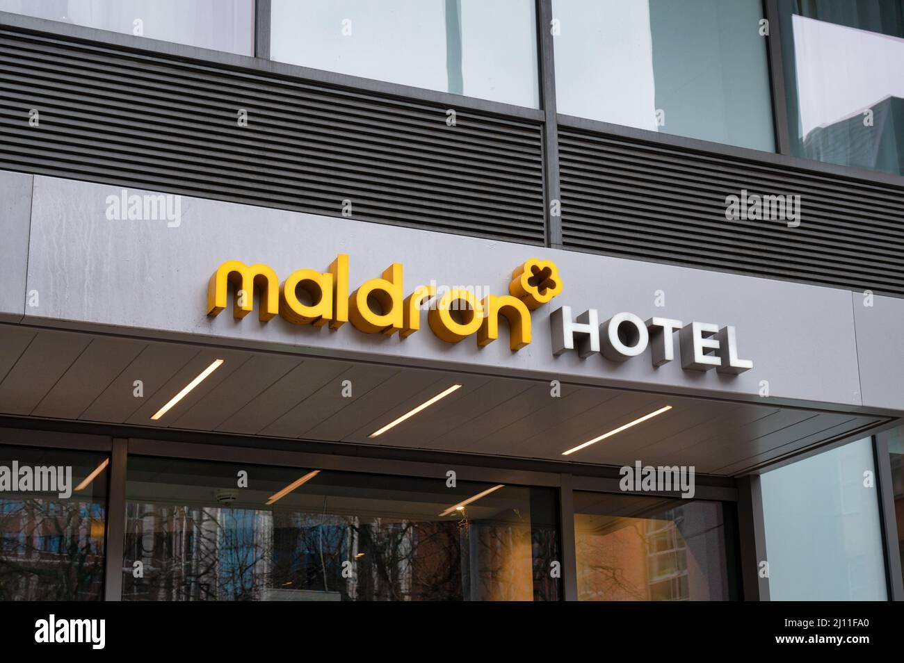 Maldron hotel sign hi-res stock photography and images - Alamy