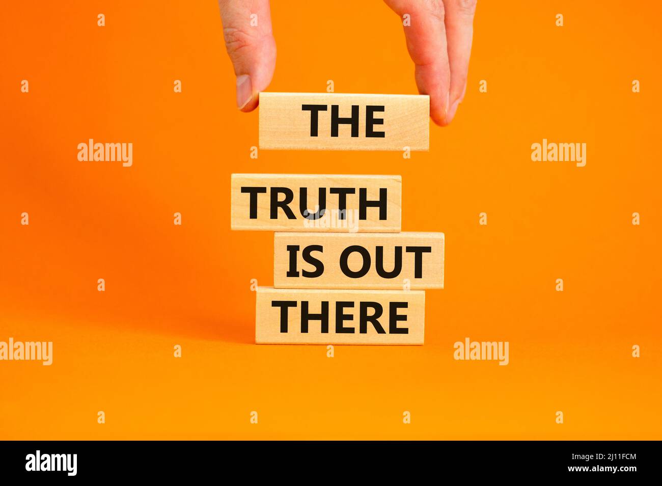 The truth is out there symbol. Concept words The truth is out there on ...