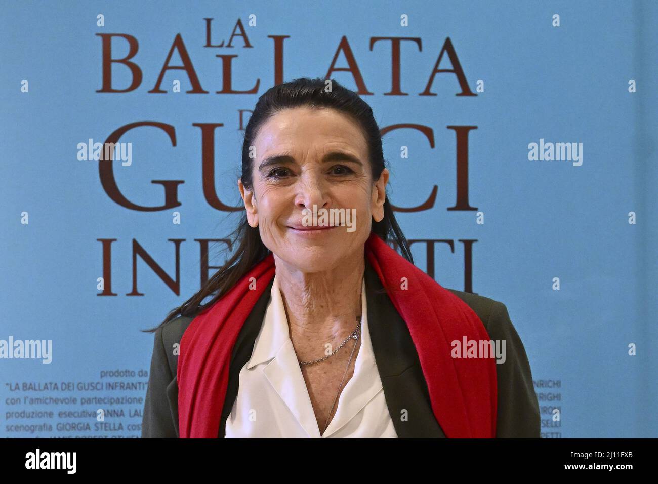 Roma, Italia. 21st Mar, 2022. Lina Sastri durante la presentazione del ...