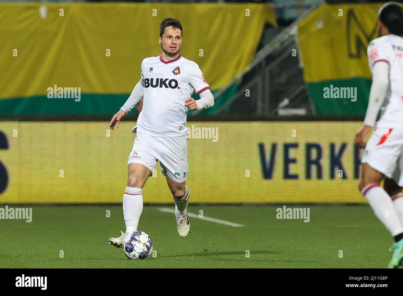 DEN HAAG, NETHERLANDS - MARCH 21: Tom Overtoom of SC Telstar during the ...