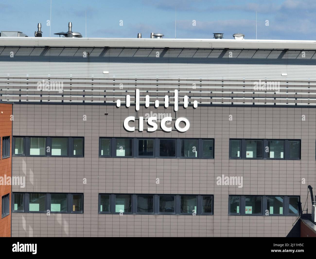 Amsterdam, 6th of March 2022, The Netherlands. Cisco software ...