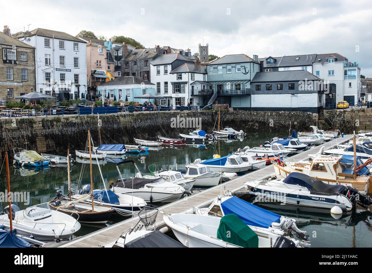 Falmouth Harbour, Cornwall Stock Photo - Alamy