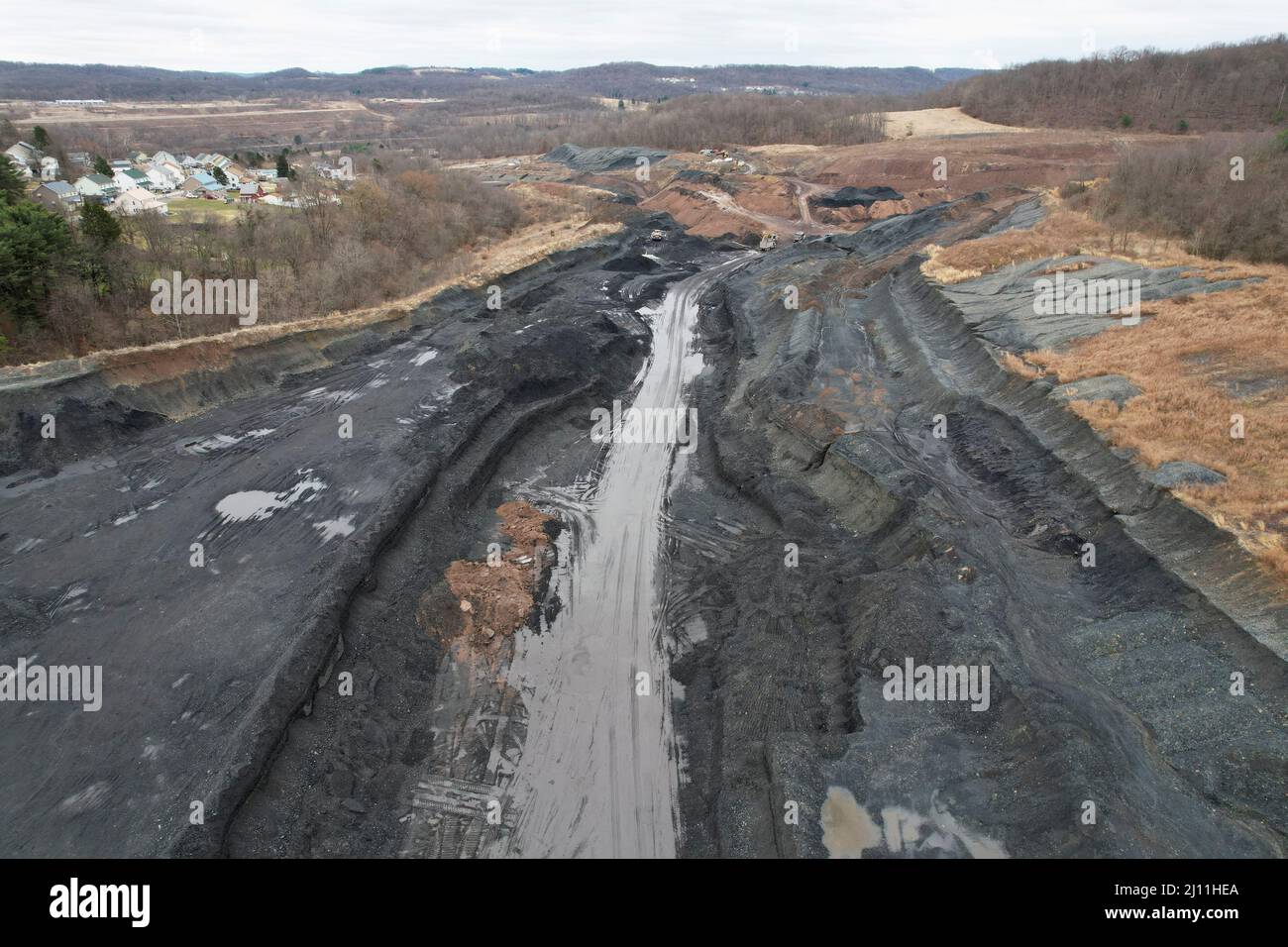 Coal mining in pennsylvania hi-res stock photography and images - Alamy