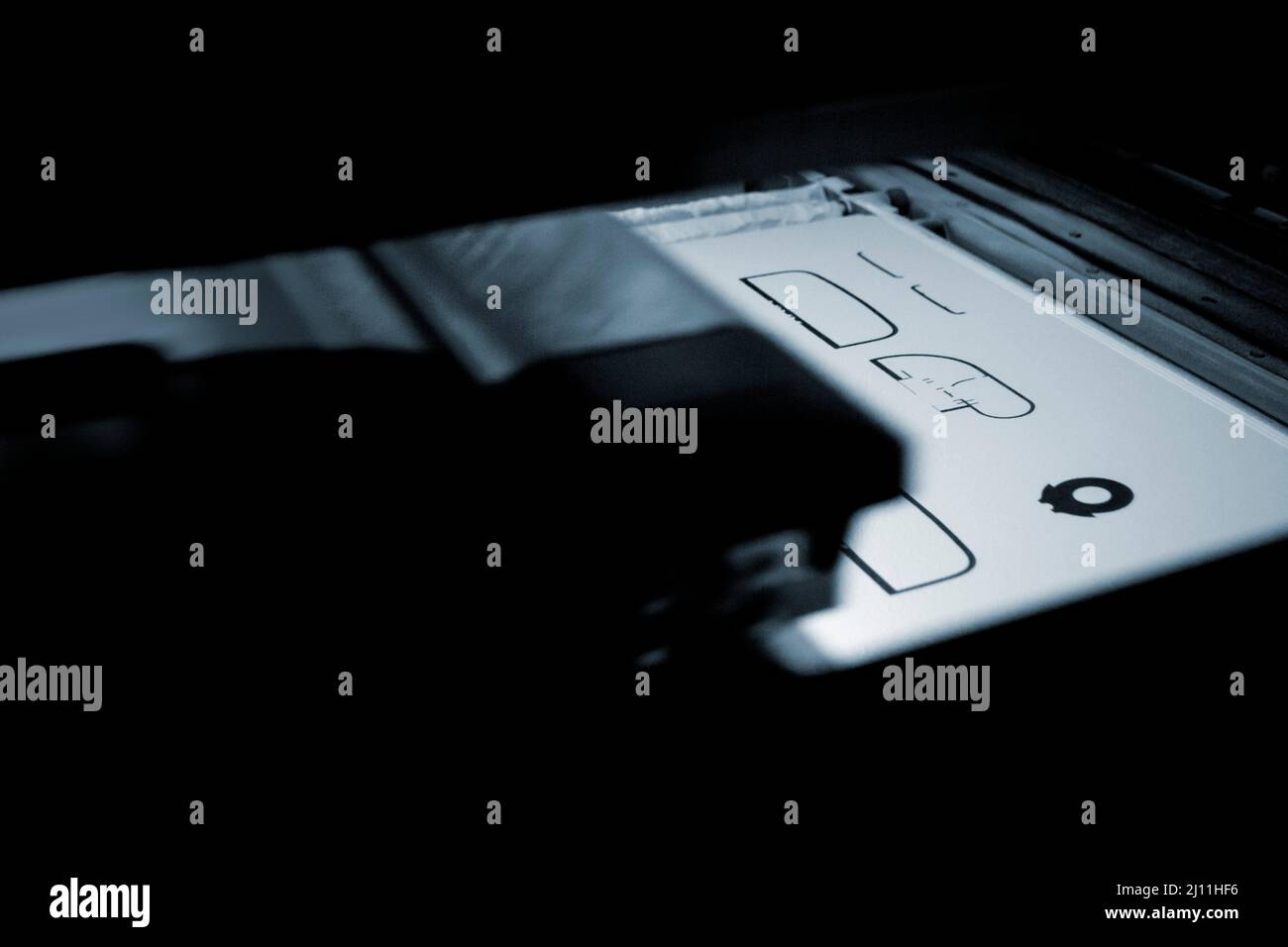 Industrial professional powder 3D printer printing process. Multi Jet ...