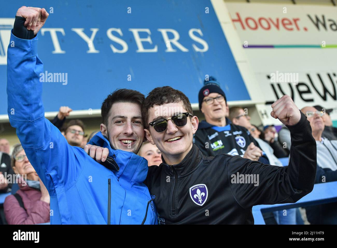 Wakefield trinity fans hi-res stock photography and images - Alamy