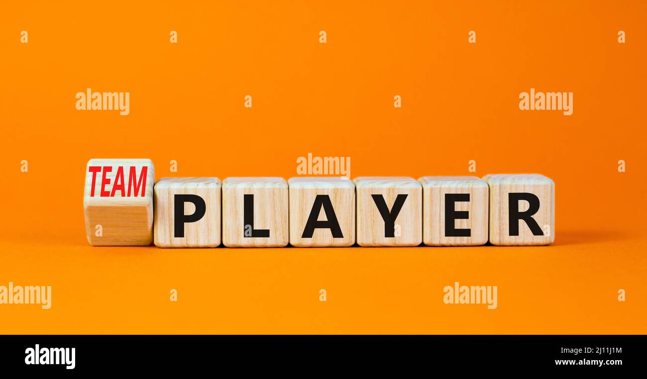 Player or teamplayer symbol. Turned wooden cubes and changed concept ...