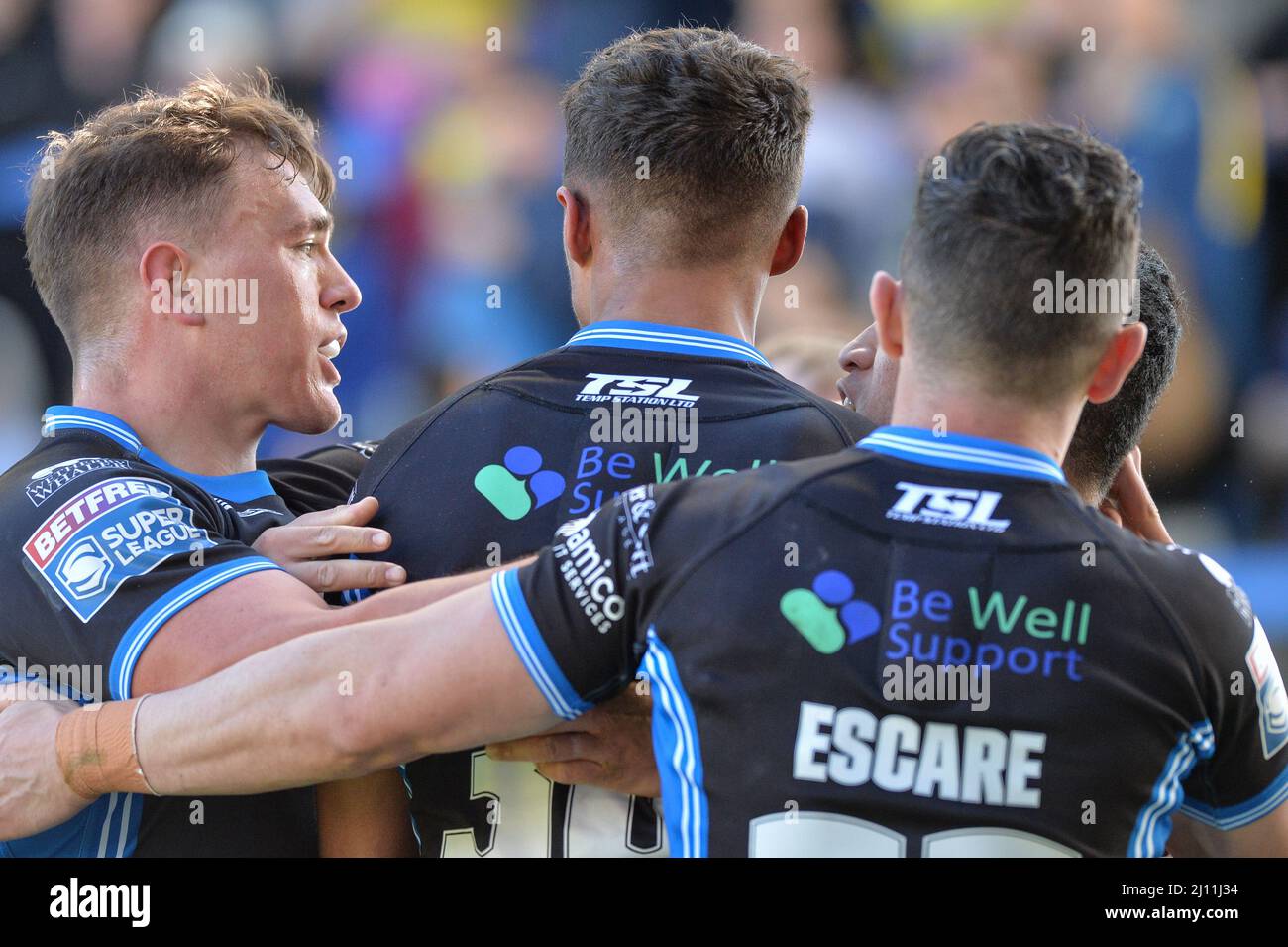 Warrington, England - 19th March 2022 - Wakefield Trinity's Jai ...