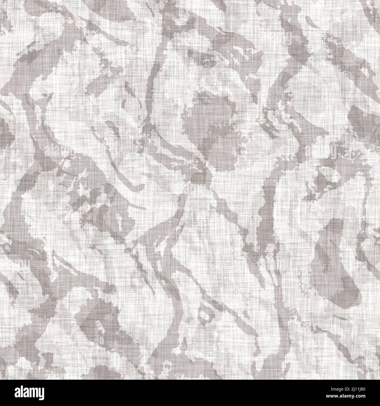 Seamless french neutral greige mottled farmhouse linen effect ...
