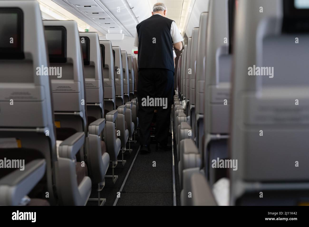 Airplane Passenger Working