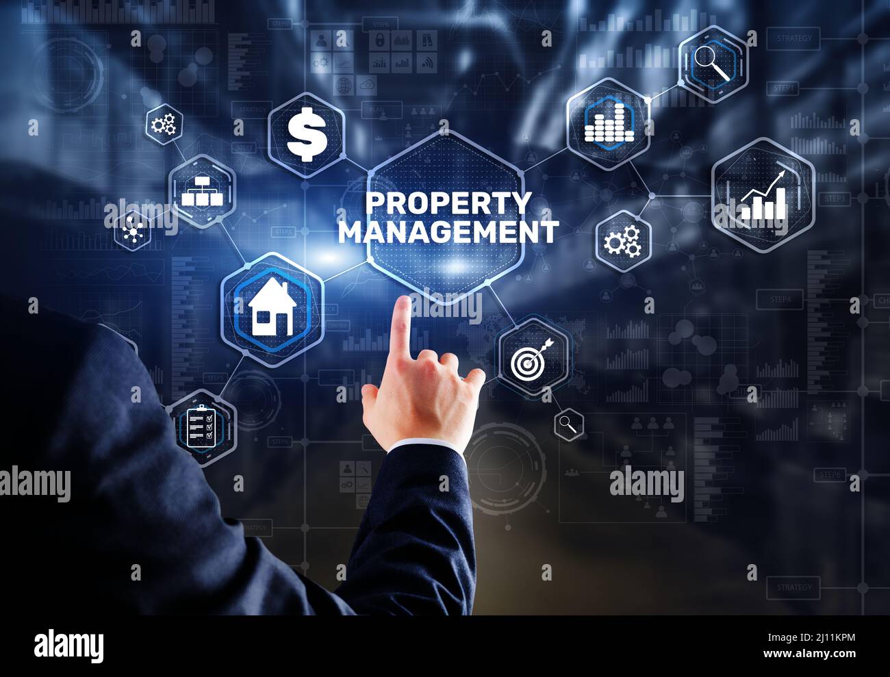 Property management. Maintenance and oversight of real estate and ...