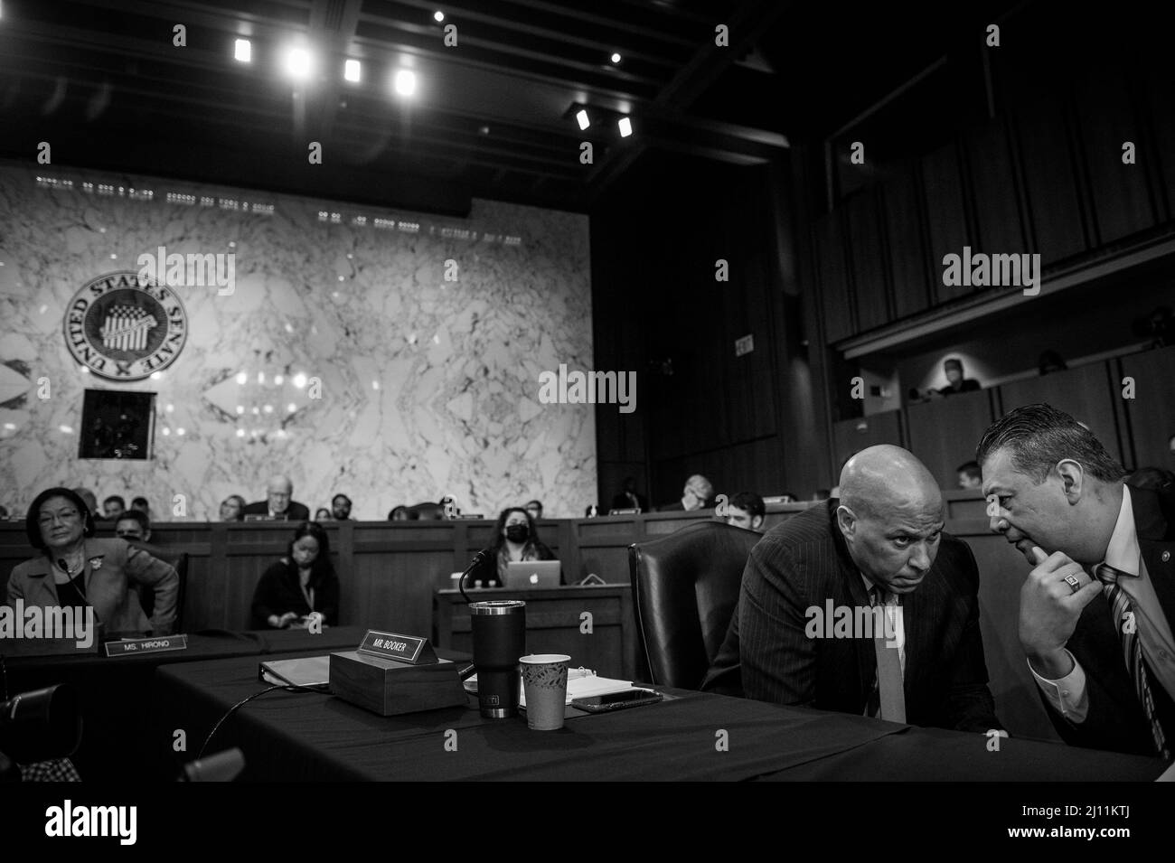 The hart senate office building Black and White Stock Photos & Images ...