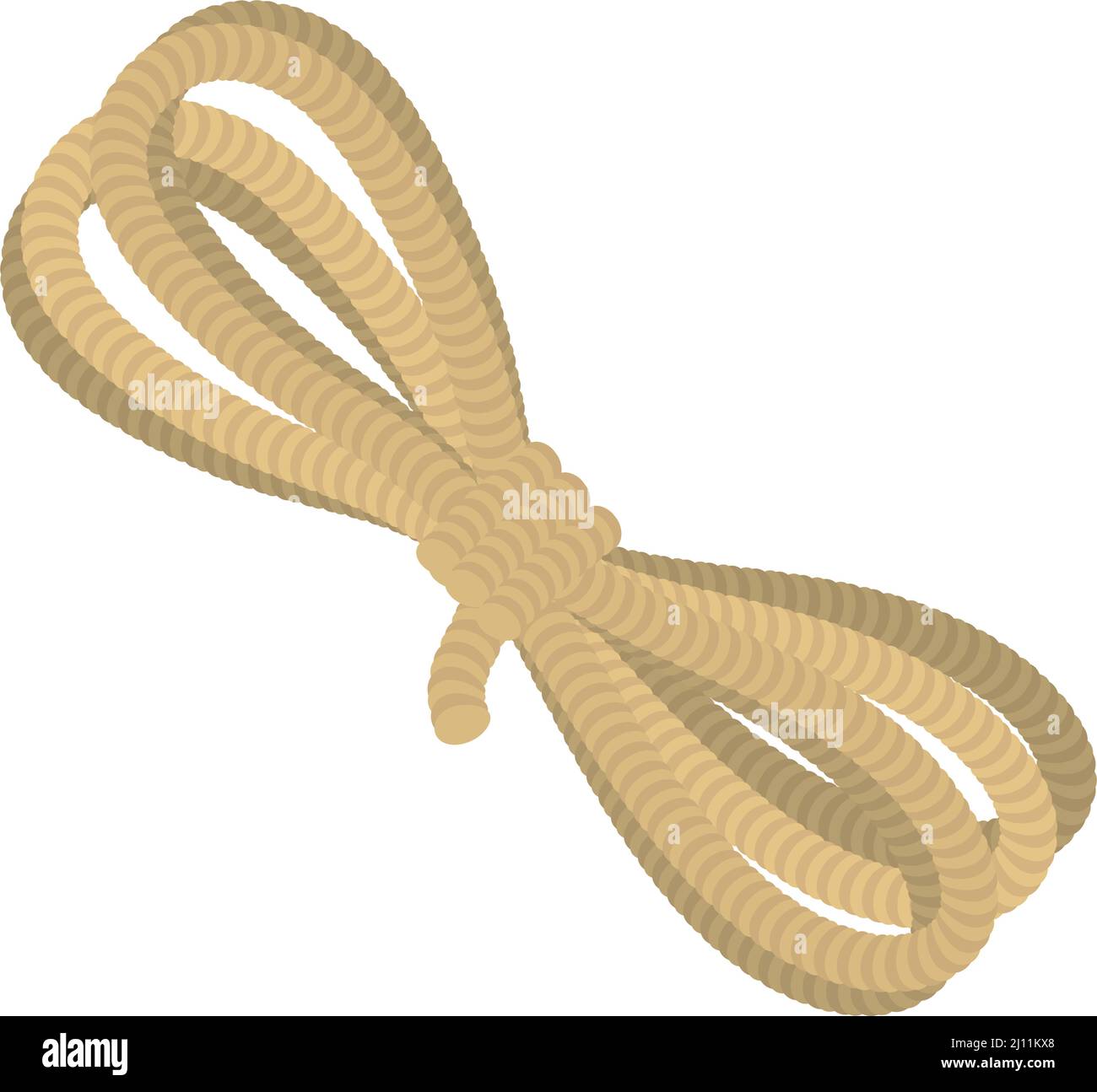 roll of jute rope Stock Vector Image & Art - Alamy