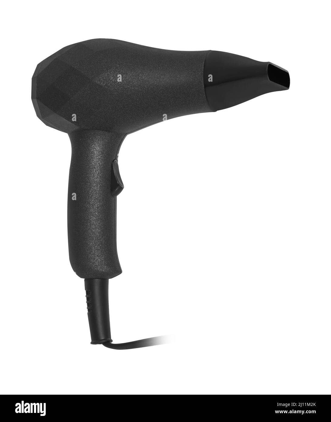 hair dryer, device for drying hair, on a white background in isolation ...