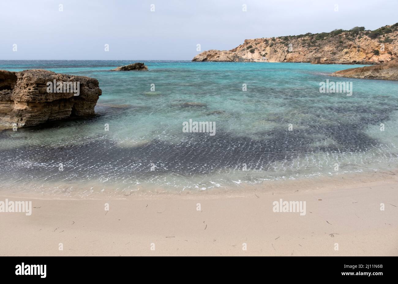 Stunning beach Ibiza island,Spain Stock Photo - Alamy