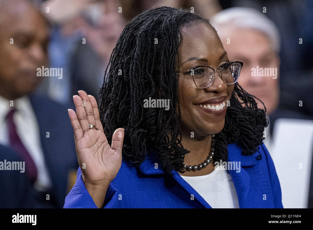 Ketanji brown jackson sworn in hi-res stock photography and images - Alamy