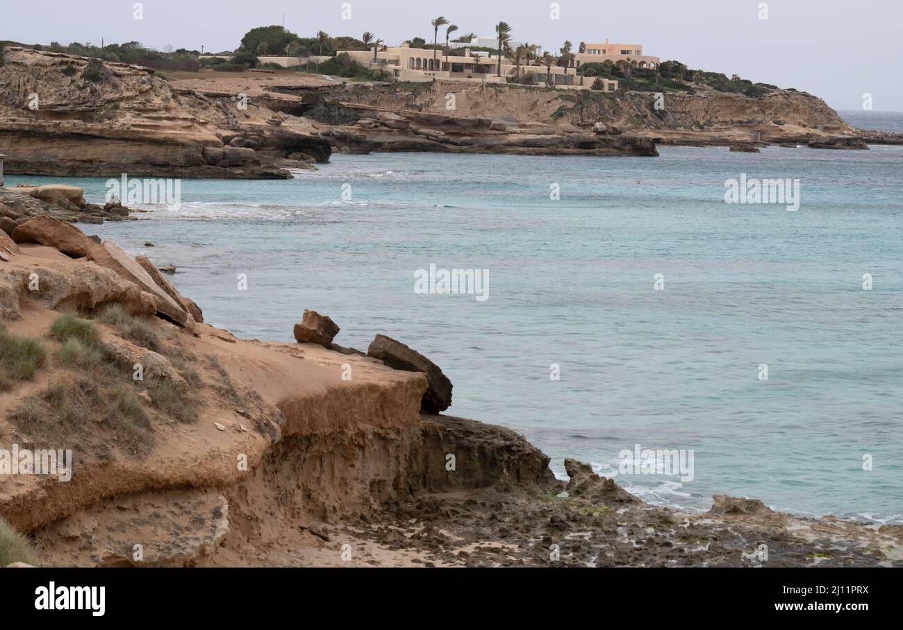 Cala Comte,Platges de Comte,Ibiza,Spain Stock Photo - Alamy