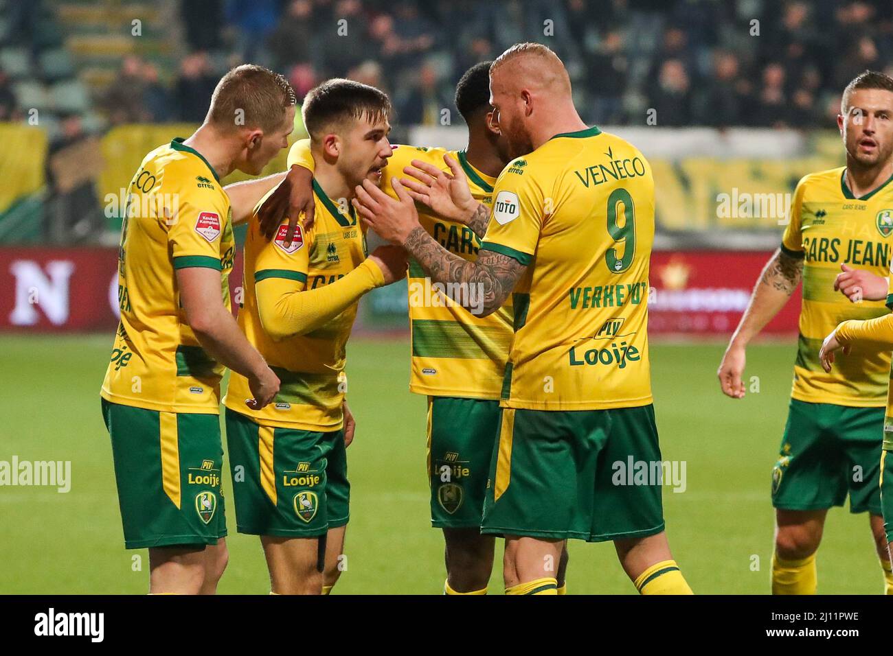 DEN HAAG, NETHERLANDS - MARCH 21: Boy Kemper of ADO Den Haag, Amar ...