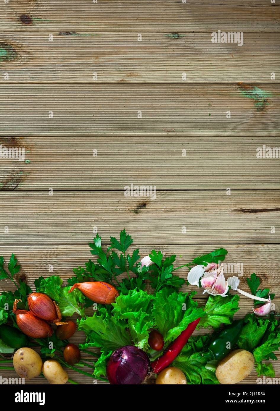 Natural background with fresh vegetables Stock Photo - Alamy