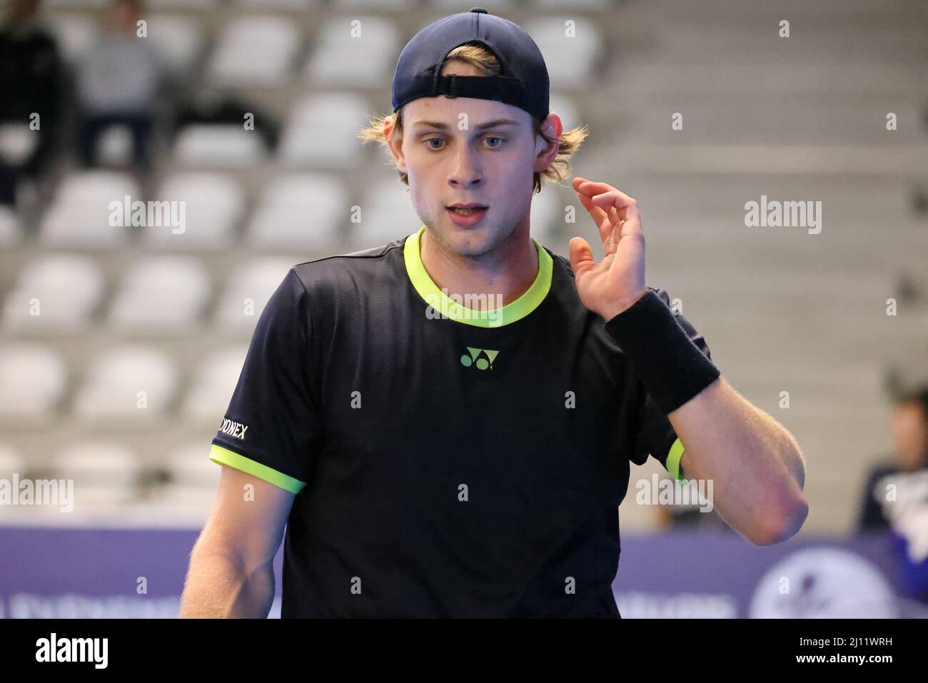 Zizou Bergs during the Play In Challenger 2022, ATP Challenger Tour ...