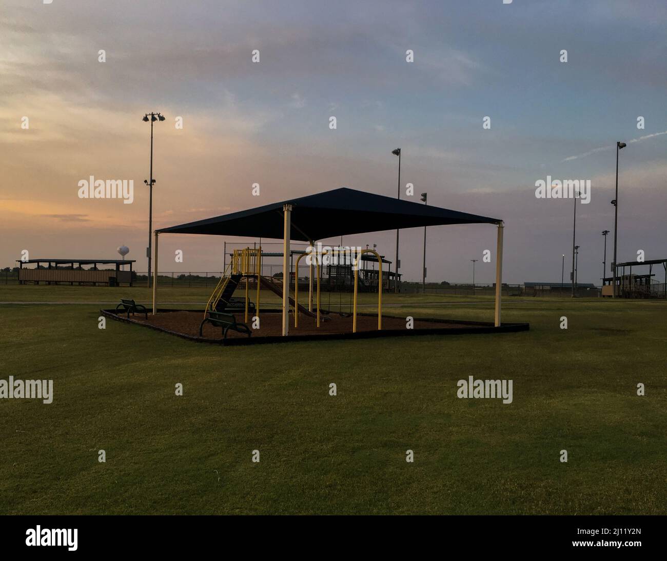 Acme Brick Park, Clinton, OK Stock Photo - Alamy